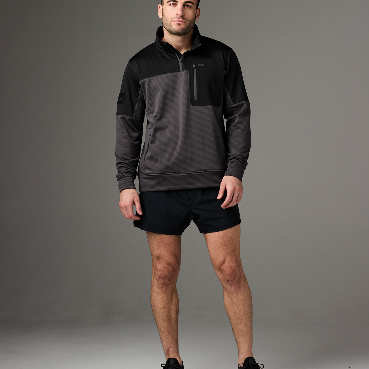 Men's FlexGrid Waffle Fleece Pullover – CrossFit